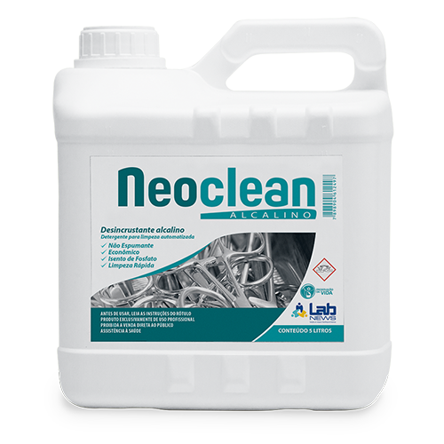 Produtos - Neoclean Alcalino - 5 Litros - Eqmed - Equipamentos Médicos